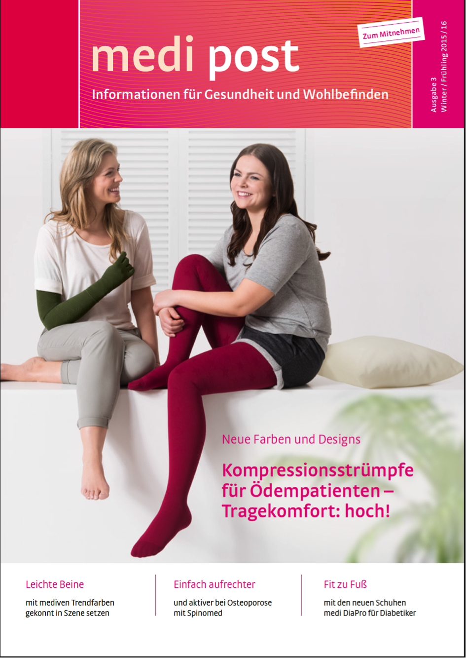 Die neue medi Post Ausgabe 3 ist da! - Lymphnetz Konstanz